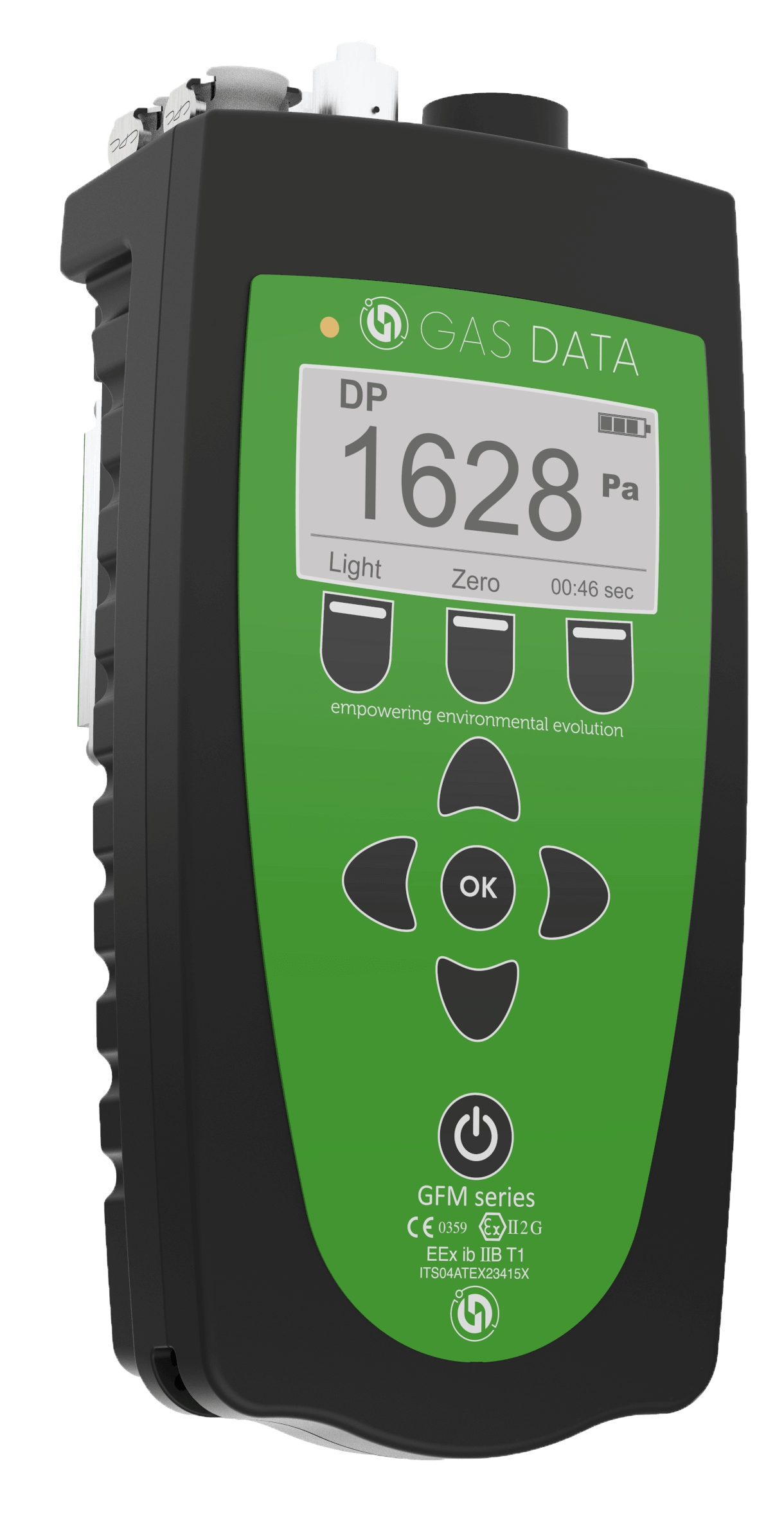 GFM 610 Gas Flow Meter | Gas Flow Instrument | Gas Flow Analyser - Gas Data